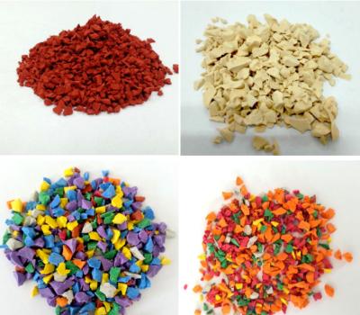 China Elasticidade alta do campo de tênis vermelho de superfície durável do campo de jogos de EPDM à venda