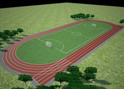 Cina Sistema sintetico del panino che esegue gli sport all'aperto della pista che pavimentano campo da giuoco in vendita