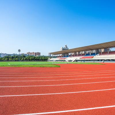 Cina Sistema di rivestimento riciclabile di superficie dello spruzzo della pista sintetica rossa che esegue pista in vendita