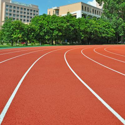 Cina campo da giuoco dirigentesi all'aperto di sport della scuola del calcestruzzo del cemento della pista del sistema di rivestimento dello spruzzo di 9mm in vendita