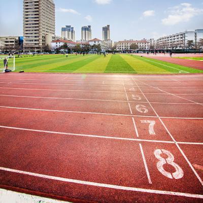 Китай Спортивная площадка зерна следа EPDM тартана IAAF синтетическая резиновая идущая продается