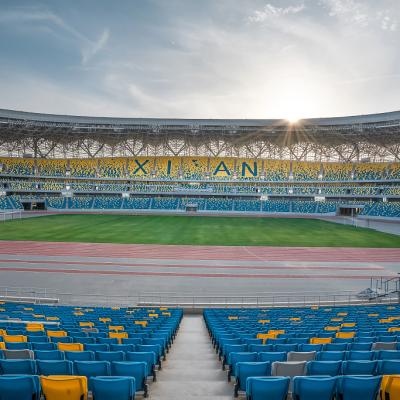 Cina Calcio riciclabile corrente di gomma di sport atletici della pista di Eco in vendita