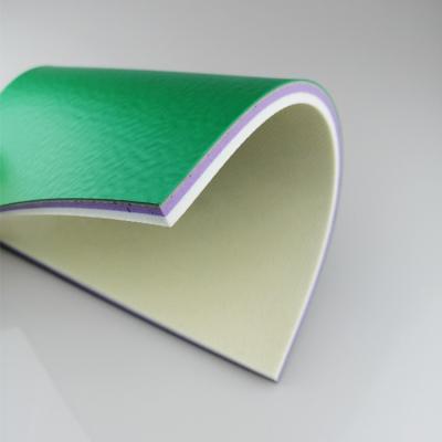 Cina Le plance di legno di plastica delle mattonelle del vinile del pavimento asciugano lo stadio riciclato posteriore della pavimentazione del PVC in vendita