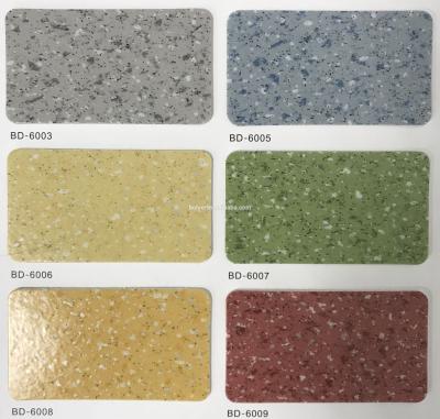 China Van de Stijlpvc van de gemsteen de Vinylvloerbedekking voor Badmintonhof 1.2mm - 1,5 Mm-Slijtagelaag Te koop