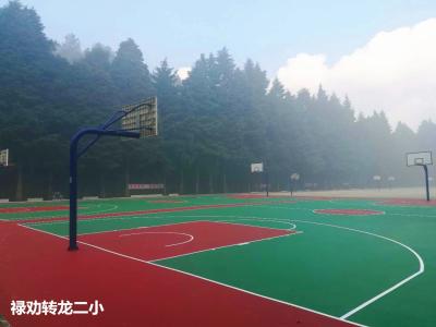 Cina Pavimentazione dell'interno di sport dell'unità di elaborazione di resistenza di slittamento per la corte dell'hockey di pallavolo in vendita