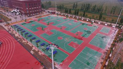 Cina Unità di elaborazione all'aperto/dell'interno del campo da pallacanestro mette in mostra pavimentando la resistenza all'usura in vendita