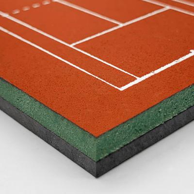 Cina sport atletici dell'unità di elaborazione di spessore di 4mm che pavimentano campo da pallacanestro in vendita