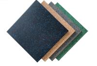 China Recycled Rubber Interlocking Playground Tiles 50x50cm 2cm Thick Waterproof for sale