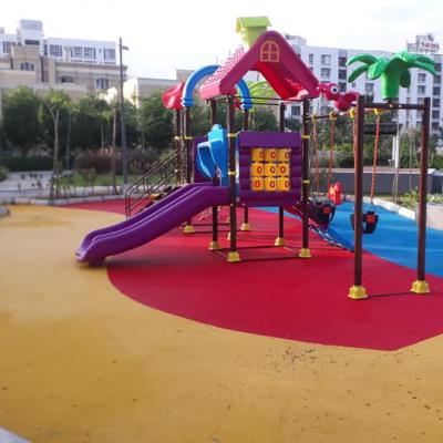 Cina gli sport di 1-3mm pavimentano i pavimenti di gomma molli di EPDM del granello di gomma di superficie di colore in vendita