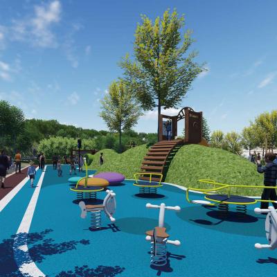 Cina Materiale di superficie di Wetpouring del campo da giuoco delle materie prime dei granelli di gomma ambientali di Epdm in vendita