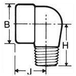 threaded street elbow