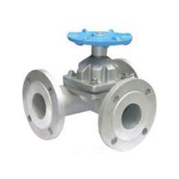 China Tipo de tres vías válvula de diafragma en venta