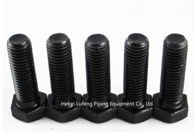 China A193 B7 heavy black stud bolt with 2h nut en venta