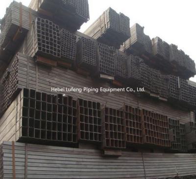 China carbon square steel pipe ERW steel pipe black pipe/tube mild steel à venda