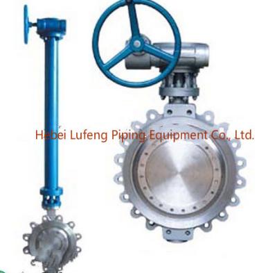 Китай Triple Offset Stainless Steel Lug Wafer Flange Butterfly Valve продается