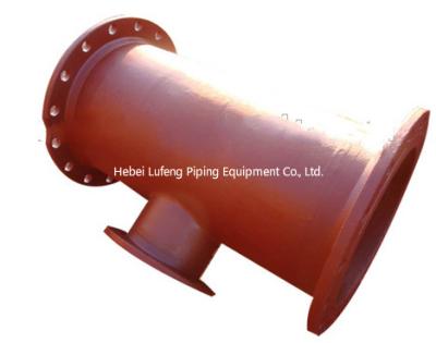 Китай DN1000x800x1000mm Ductile Iron Pipe Fitting All flanged tee продается