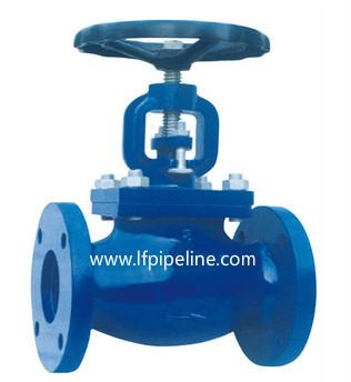 China DIN standard cast iron globe valve DIN3202 F1 PN16 en venta