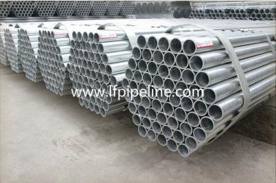 Китай A106 grade ERW welded hot galvanized carbon steel pipes продается