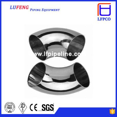 China 304l polished stainless steel pipe elbow ansi supplier and price en venta