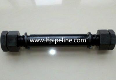 China made in china carbon steel black oxide grade 8.8 din stud bolt nut and bolt en venta