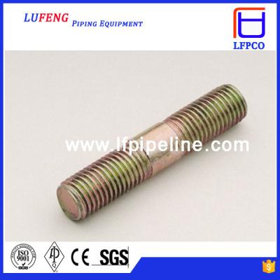 China Carbon steel zinc plated stud bolt with nut and washers en venta