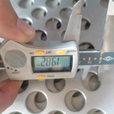 China Duplex stainless steel A240 S32205 baffles and supports for pressure vessels Te koop