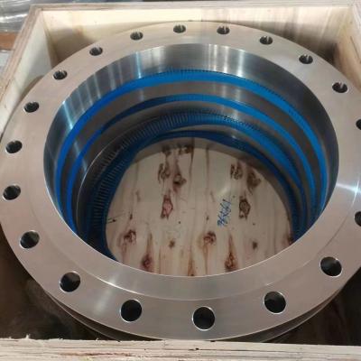 Cina FLANGE, SORF, DUPLEX SS, ASTM A182M-F51, ASME B16.5, CL150 in vendita