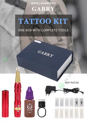 Cina Macchina Kit For Body Permanent Makeup del tatuaggio della batteria ricaricabile in vendita