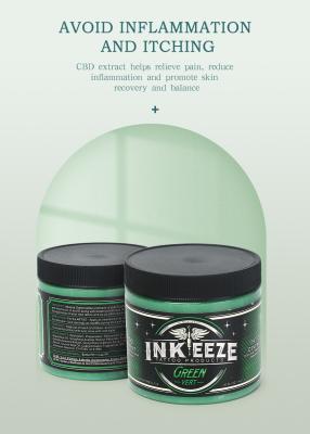 Cina Wholesale Tattoo Aftercre Cream Nourishing Healing Repairing New Tattoo Inkeeze Green Tattoo Ointment in vendita