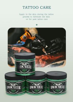 Cina Factory Supply Tattoo Product Inkeeze Green Tattoo Ointment Healing Cream Vitamins A And C in vendita