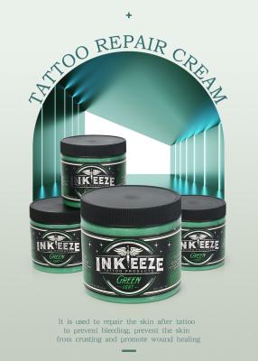 Cina Factory Supply Tattoo Product Inkeeze Green Tattoo Ointment Healing Cream Vitamins A And C in vendita