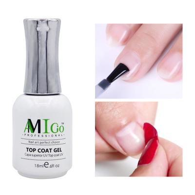 China Amigo Gel Nail Polish Kit 18ml Semi-Permanent Soak Off Uv / Led Varnish For Salon Nail for sale