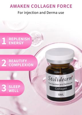 Cina Collagene per la cura della pelle del viso all'ingrosso 5 ml*5Filati Siero per la gioventù iniezione con funzione di lucentezza in vendita