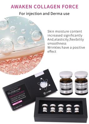 Cina Collagene per la cura della pelle del viso all'ingrosso 5 ml*5Filati Siero per la gioventù iniezione con funzione di lucentezza in vendita