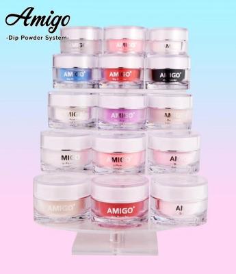 Cina Nail Dipping Powder Kit Nail Powder Dipping Acrylic Nail Powder Easy Molding Acrylic Powder Amigo Dip Powder System in vendita