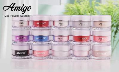 Cina Nail Dipping Powder Kit Nail Powder Dipping Acrylic Nail Powder Easy Molding Acrylic Powder Amigo Dip Powder System in vendita