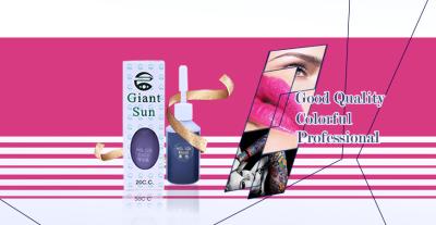 Cina GIANT SUN Semi Permanent Makeup Pigment / Original Tattoo Ink 20ml For Eyebrow Lip Tattoo in vendita