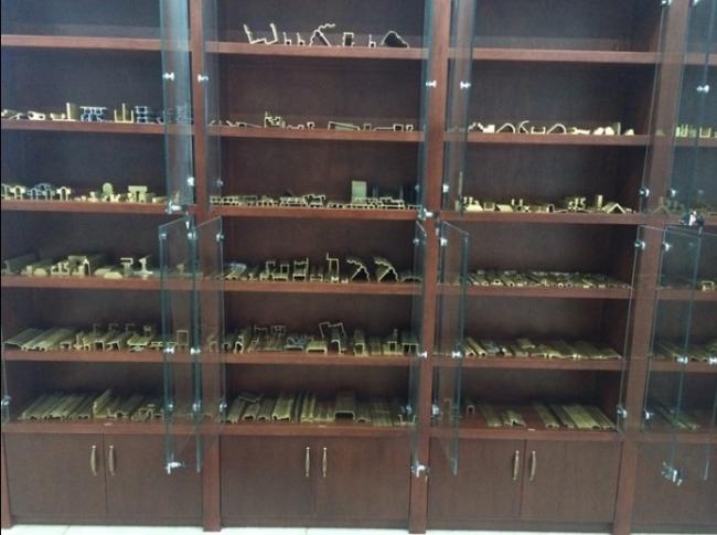 door hinge brass extrusion profile