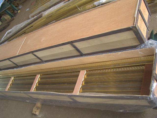 Factory Sale Metallic Building Material Fashion Decorative Brass Handrail