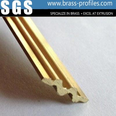 Schiebefeste Messing-Treppennasen für Decking-Brass-Schiebefeste