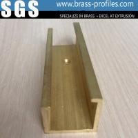 China Custom Brass Copper Alloy Extrusion Profiles 5mm to 180mm for Construction Decoration for sale