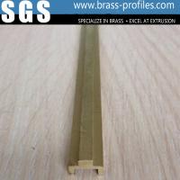 China Custom Brass Copper Alloy Extrusion Profiles 5mm to 180mm for Construction Decoration for sale