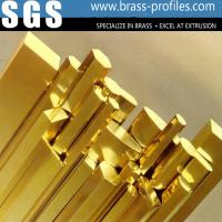 China Anti-Corrosion Brass Square Bar Rectangular Rod 5mm Min Custom Sizes H59 H62 for sale