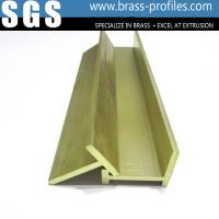 China Copper Extruding Window Case Brass Window Sections Decoration 5mm 190mm Custom for sale