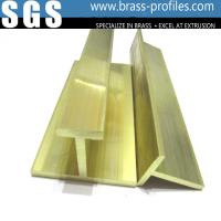 China Copper Extruding Window Case Brass Window Sections Decoration 5mm 190mm Custom for sale