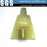 China Copper Extruding Window Case Brass Window Sections Decoration 5mm 190mm Custom for sale