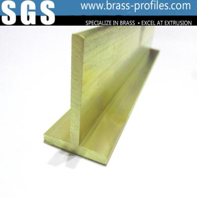 Massiv-T-Form-Blatt aus Messing-T-Extrusions-Gießbarren