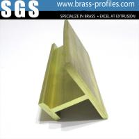 China Customized Solid Extruding Brass H Channel Sections 6m Length CuZn39Pb3 Alloy for sale