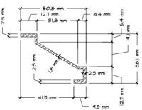 China Custom Brass Door Window Frame Extrusion Profiles C38500 5mm to 190mm for sale