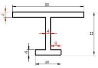 China Brass H Section Profile 57-59% Copper C38500 Extruded for Interior Decoration for sale